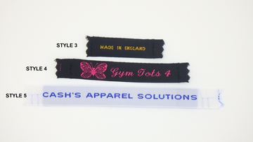 Personalised Clothing Name Labels | Custom Woven Labels | Name Tags UK ...