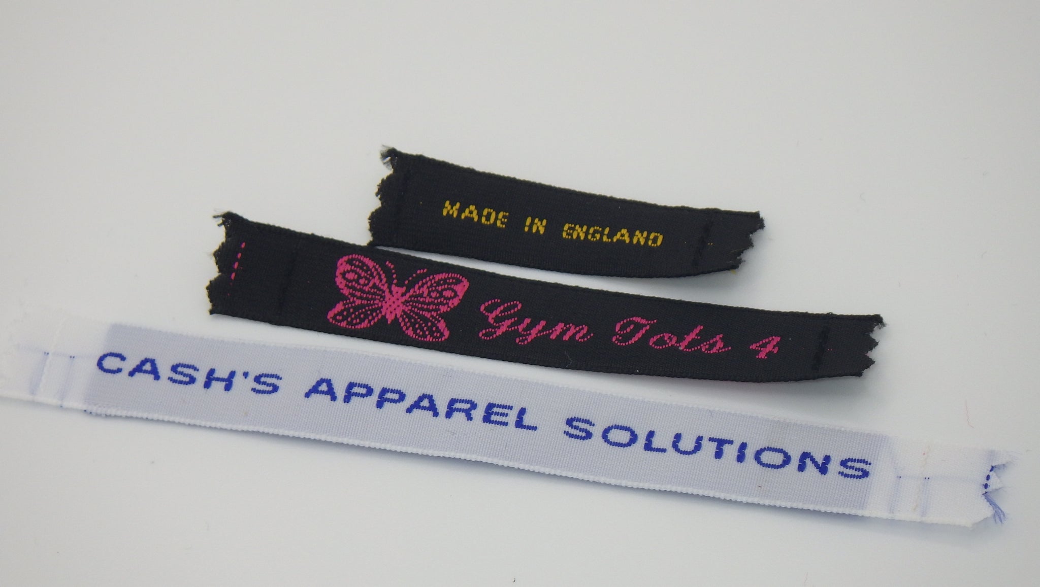 12mm Woven Designer Name Tapes (1 LINE) – Cash's Nametapes