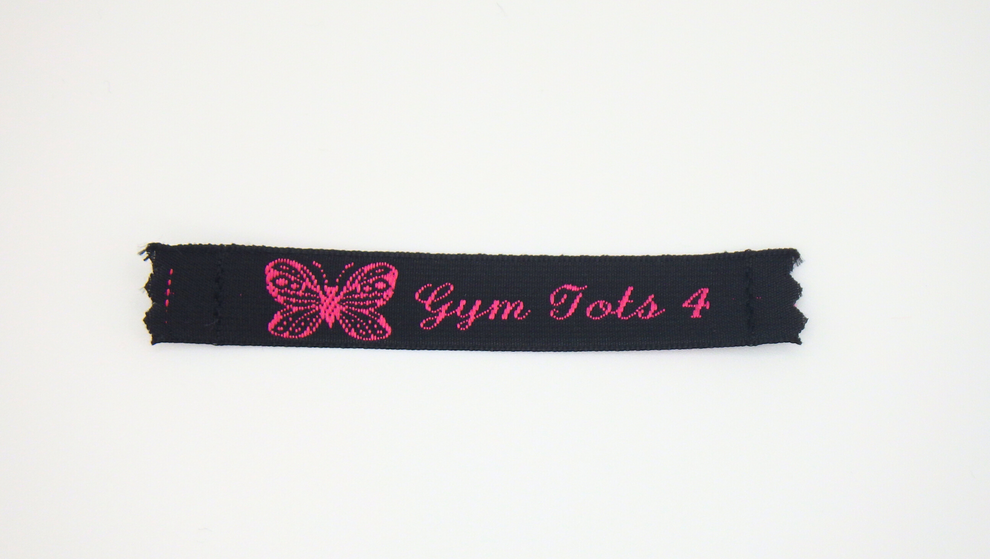 12mm Woven Designer Name Tapes (1 LINE) – Cash's Nametapes